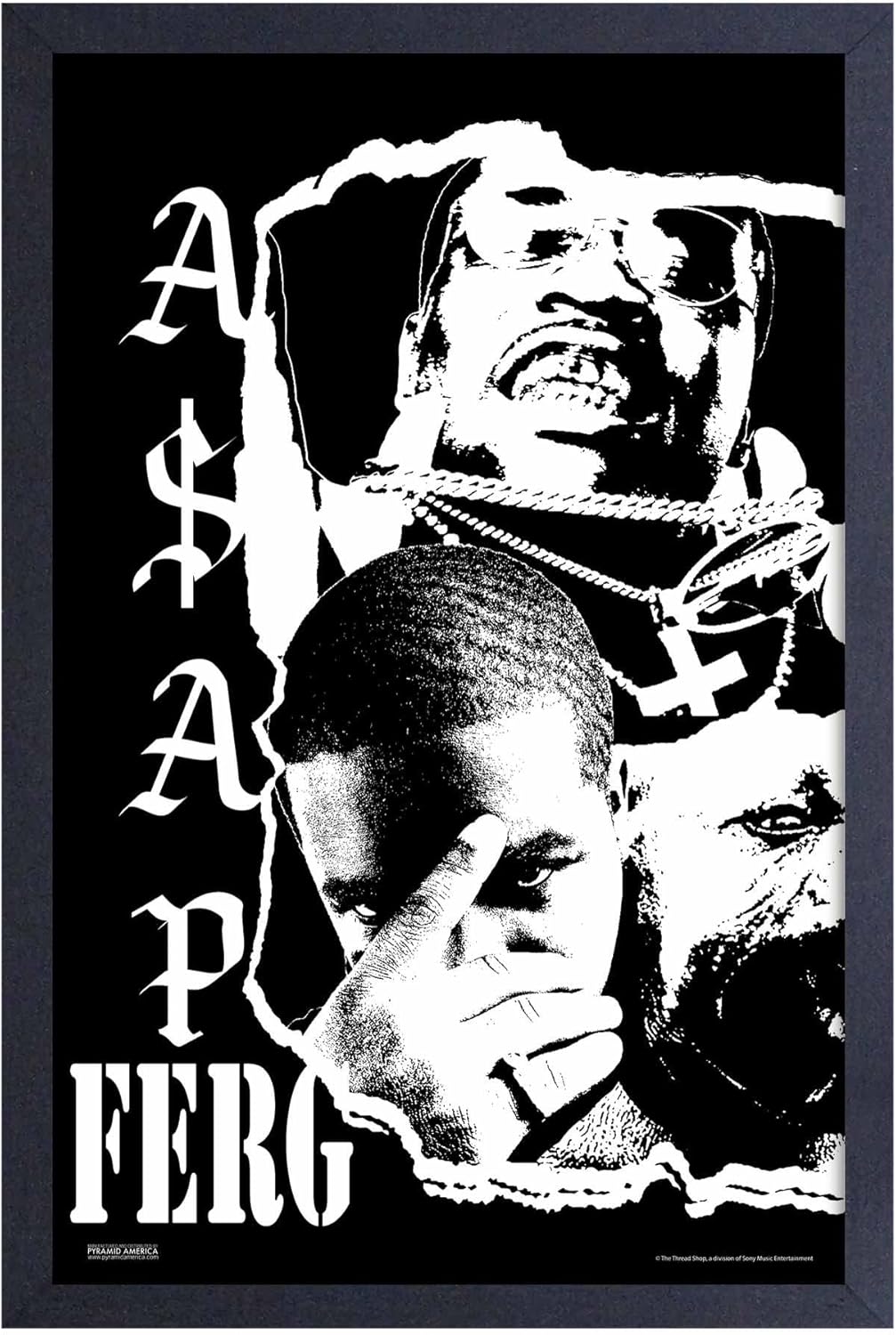 Amazon.com: Pyramid America - ASAP Ferg- Work- Print with Protective ...