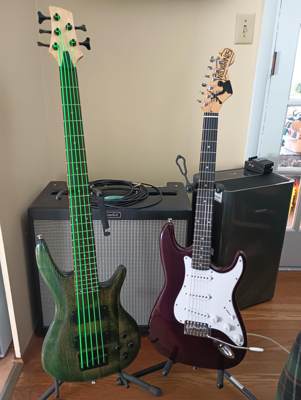 Amazon.com: 5 String Style Build Your Own Bass Guitar Kit : Musical ...