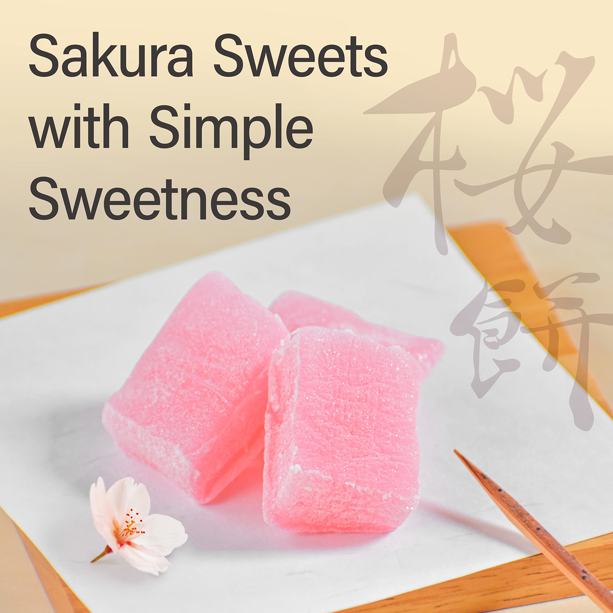 Snapklik.com : Japanese Sakura Mochi Candies -Real Traditional Cherry ...