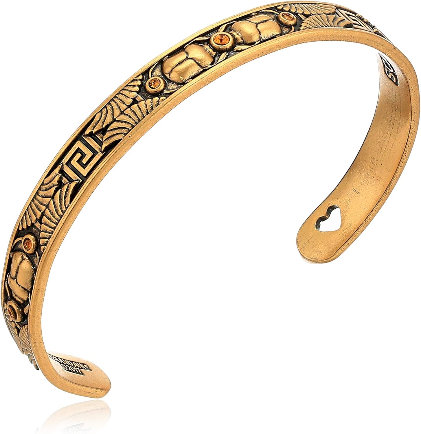 Amazon.com: Alex and Ani Women's Scarab Cuff Bracelet, Rafaelian Gold ...