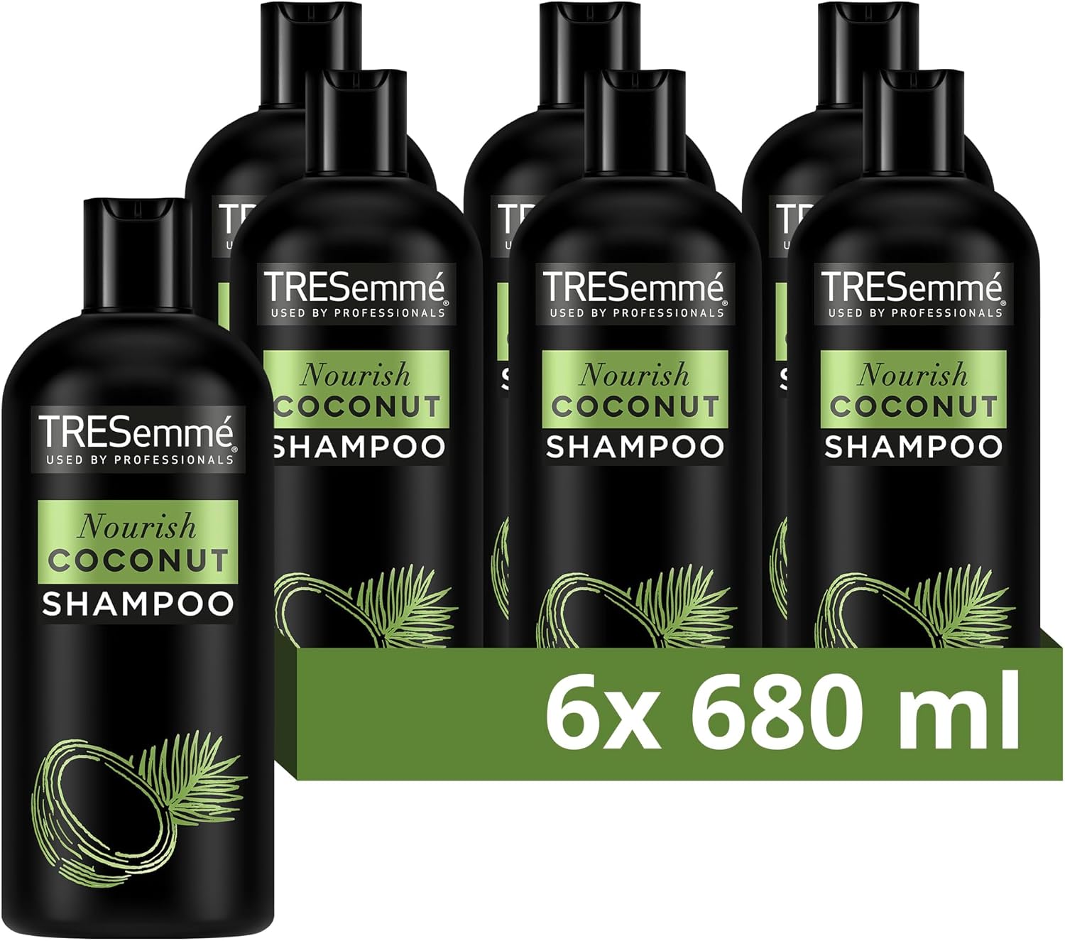 TRESemmé Nourish Coconut Shampoo for hydrated, soft & smooth hair with ...