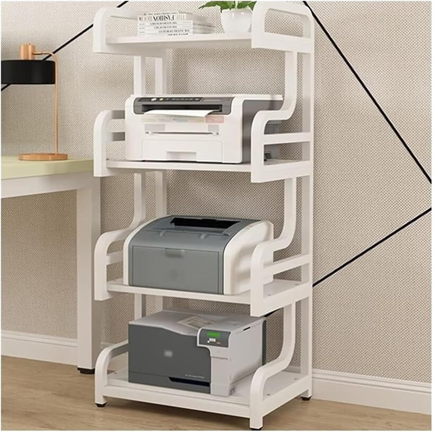 Amazon.com: NTIYOU Printer Shelf Printer Shelf Printer Stand Floor ...