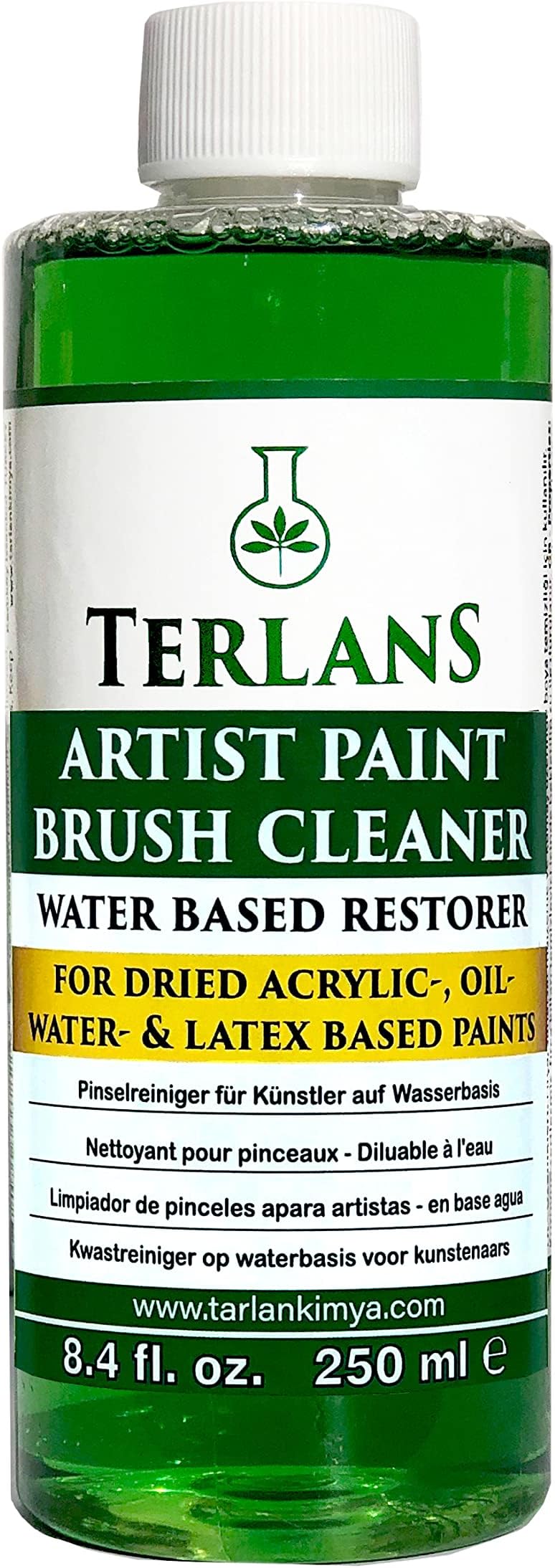 Amazon.com: Green Piece® Paint Brush Cleaner and Restorer for Art Paint ...