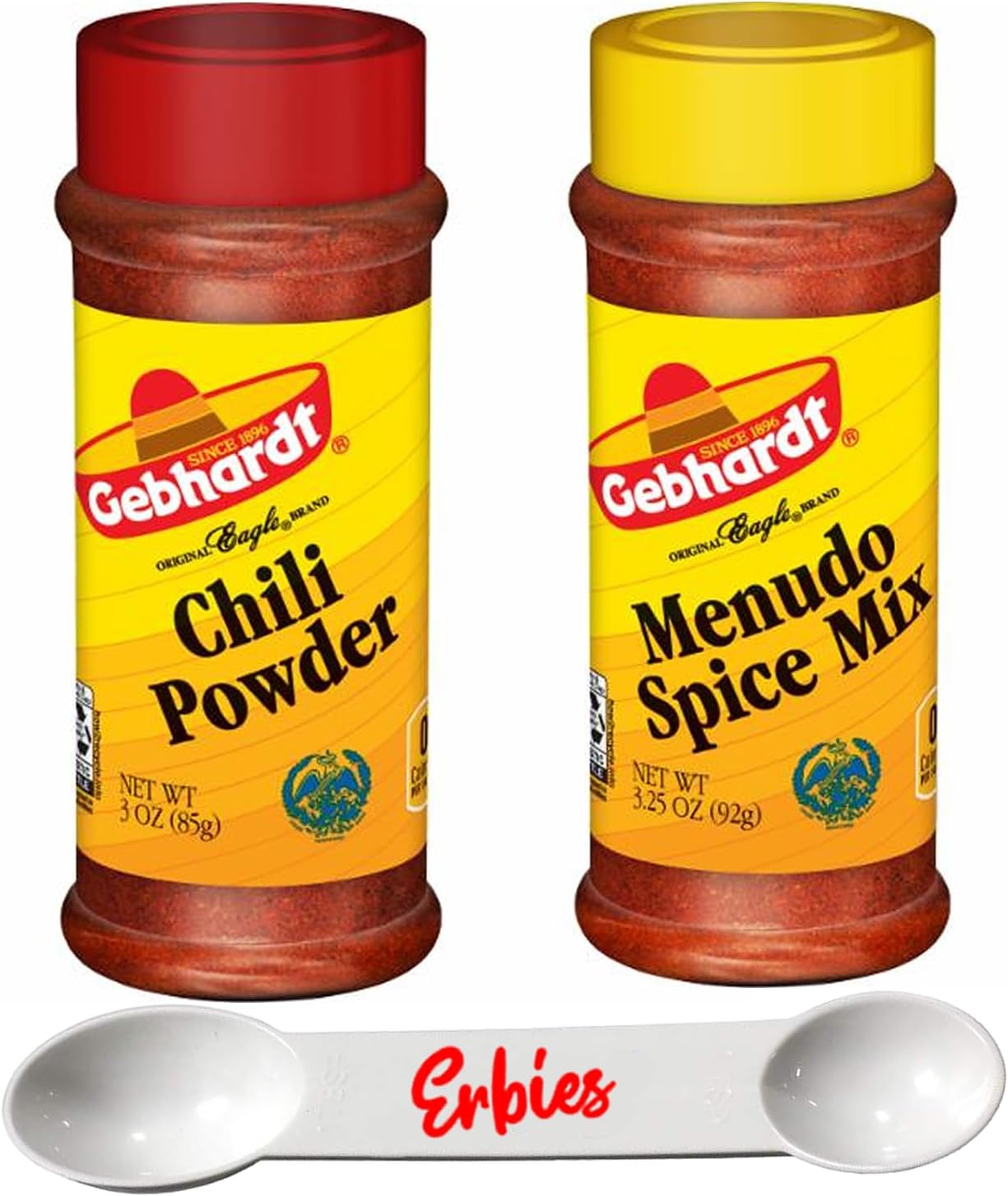 Amazon.com : Gebhardt Chili Powder & Menudo Spice Mix - Seasoning Mix ...