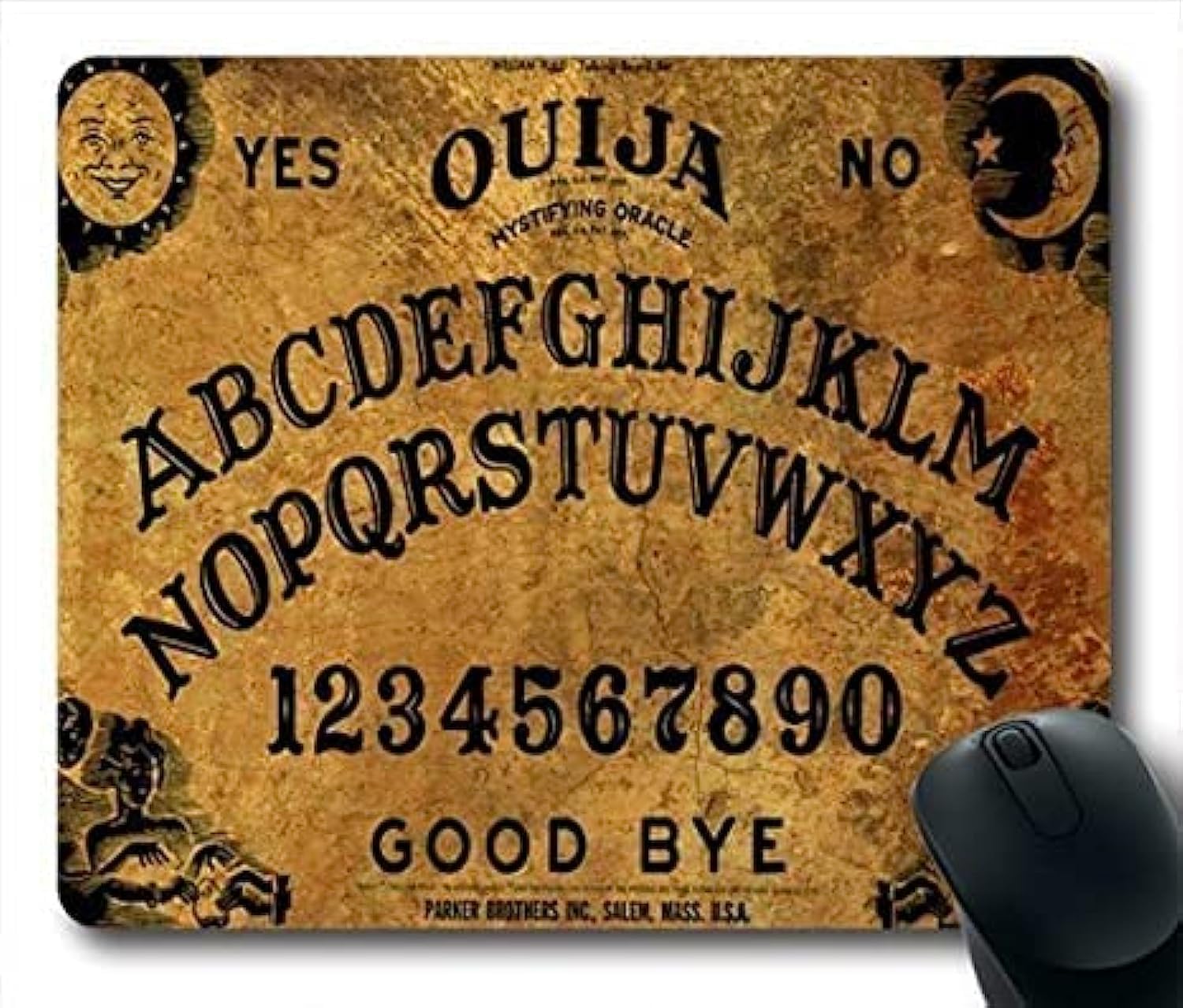 Amazon.com: Non-Slip Rubber Mousepad Ouija Board Mouse Pad Retro Ouija ...