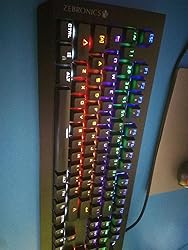 Amazon.in: Buy ZEBRONICS MECHANICAL USB WIRED KEYBOARD MAX PLUS Online ...