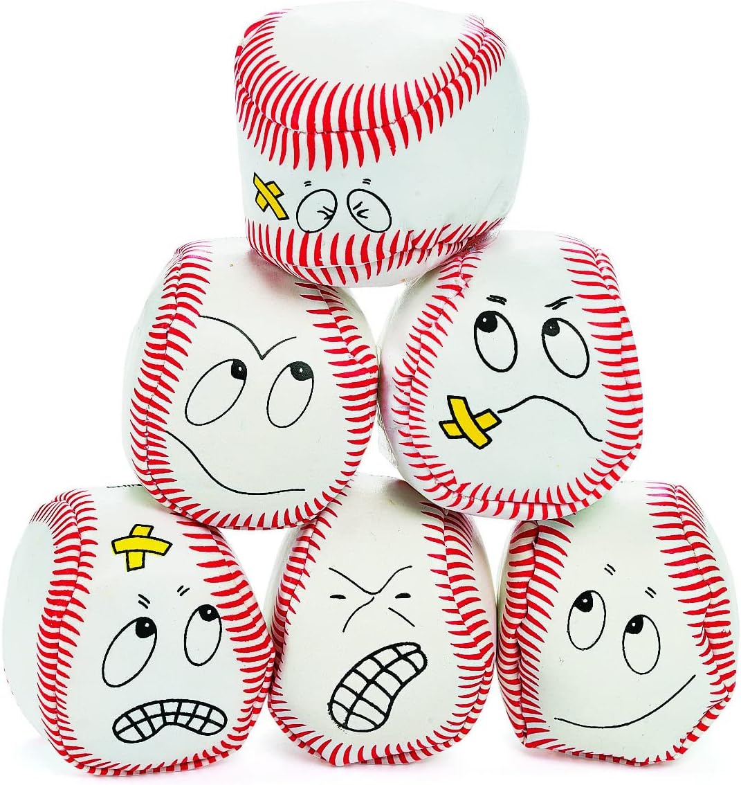 Amazon.com: Fun Express Vinyl Baseball Kick Balls : Sports & Outdoors