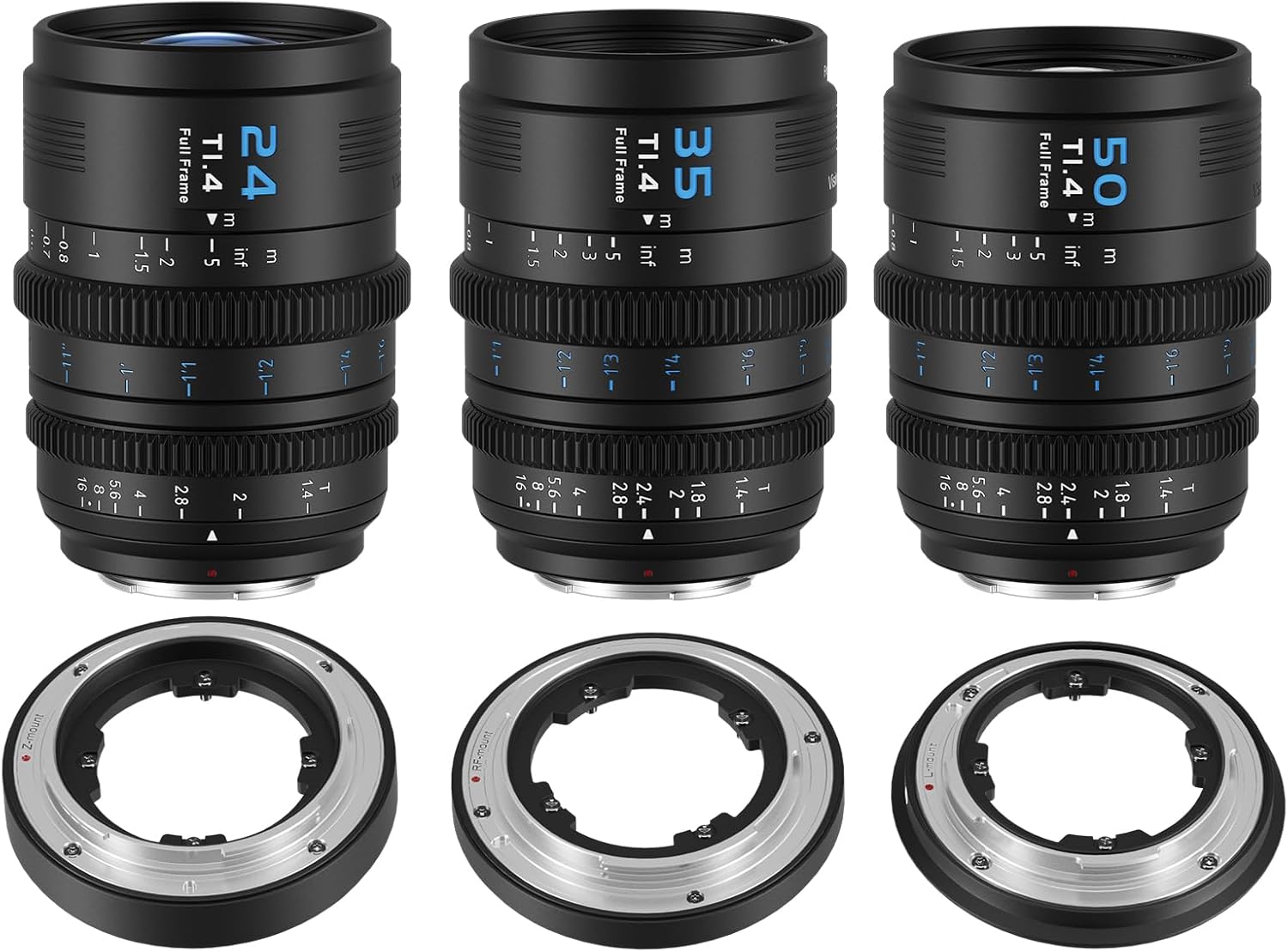 Amazon.com : SIRUI VP-1 Vision Prime 1 T1.4 Full Frame Cine Lens Set ...