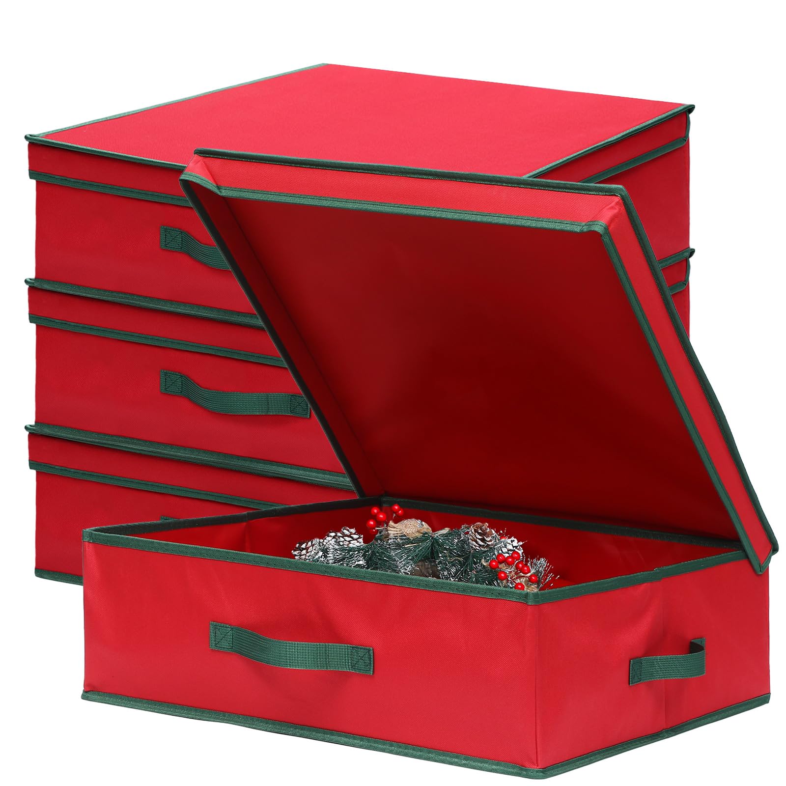 Hard Shell Wreath Box Christmas Wreath Storage Container 30 - Hard ...