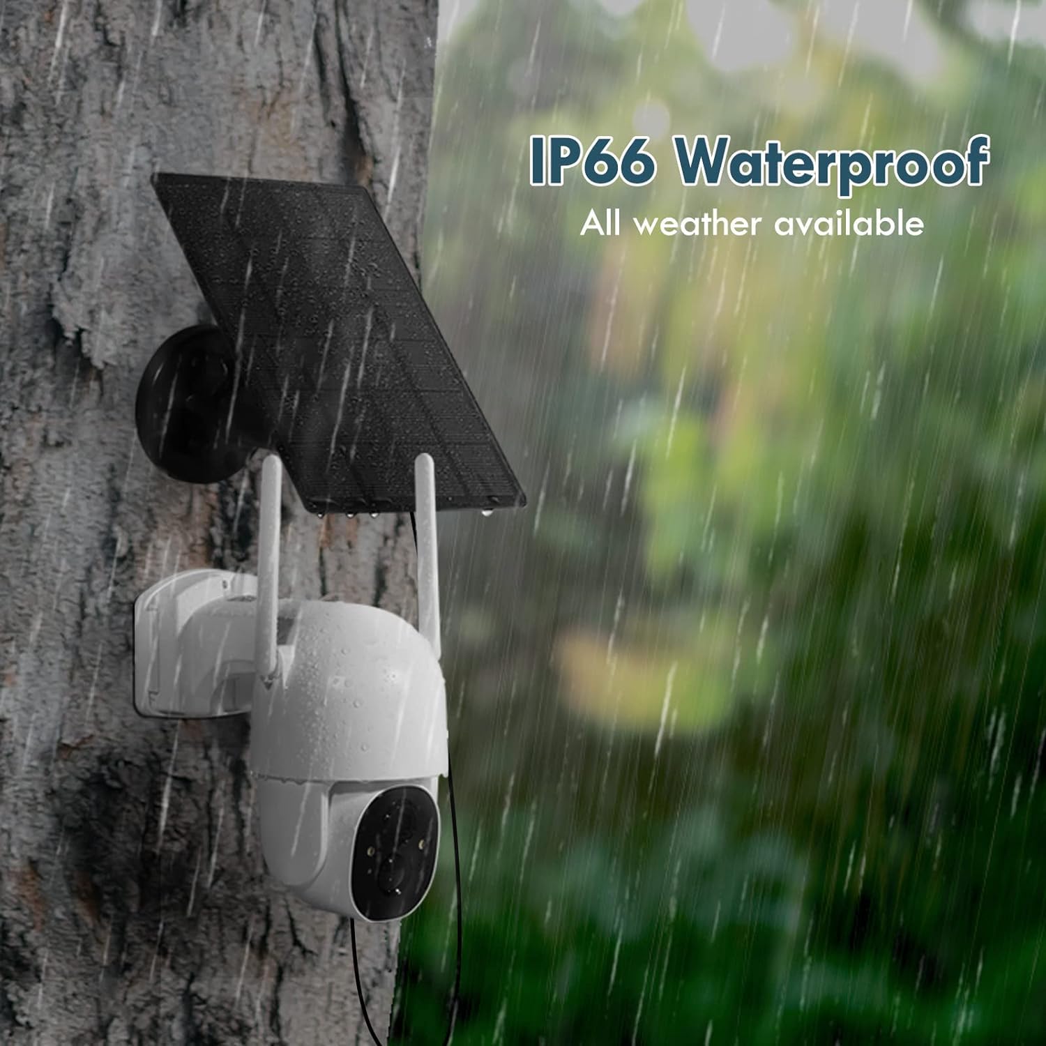 Snapklik.com : Poyasilon Solar Panel For Outdoor Security Cameras, DC ...