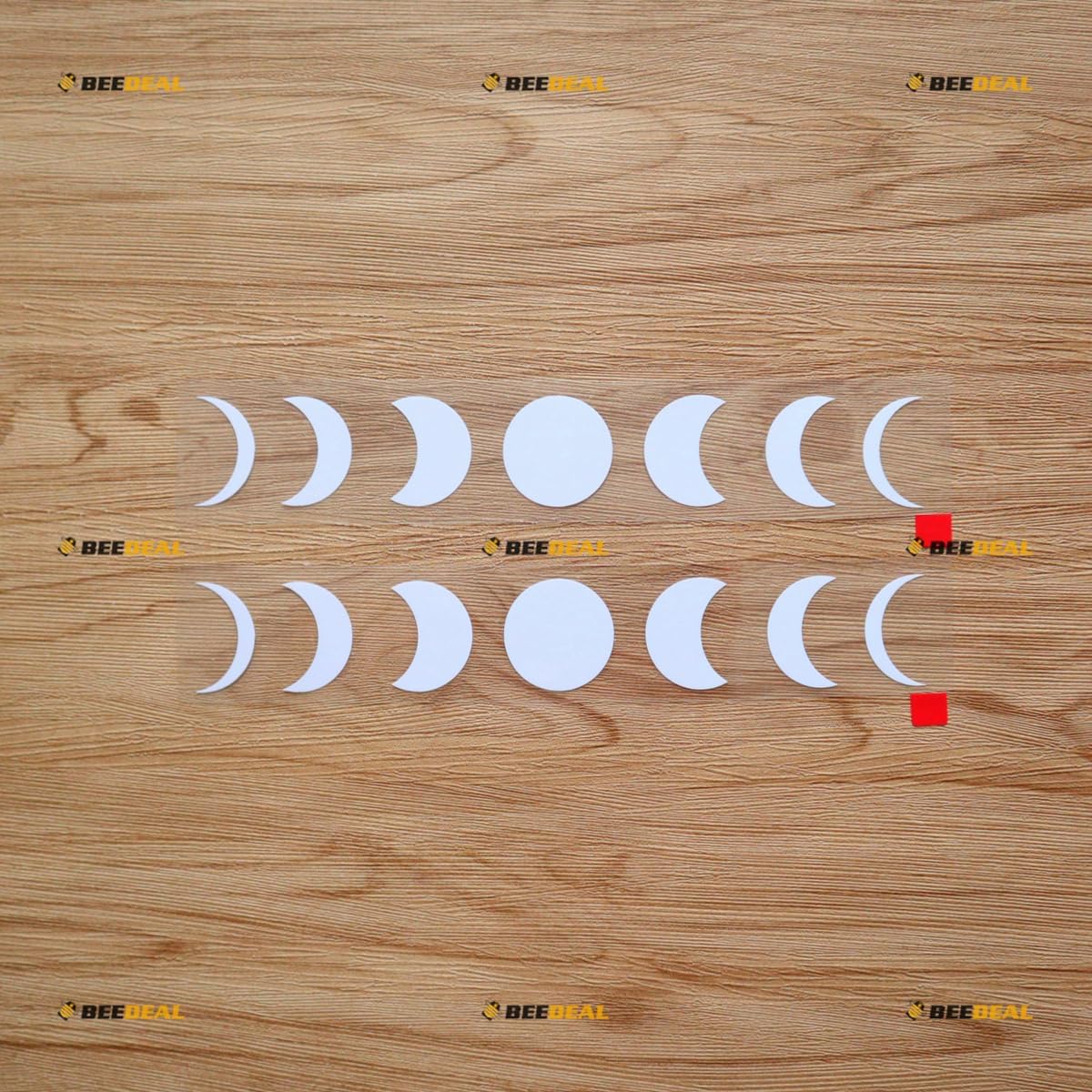 Amazon.com - Moon Phases Lunar Sticker Decal Vinyl - 2 Pack Yellow, 8 ...