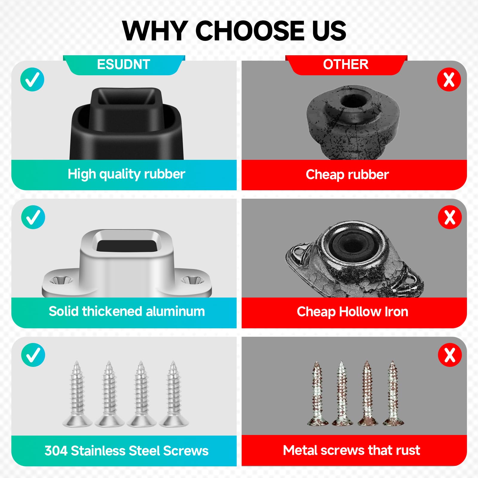 Snapklik.com : ESUDNT RV Door Holder Latch, Heavy Duty Enclosed Trailer ...