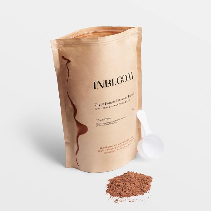 Amazon.com: INBLOOM Plant Based Protein Powder and Greens Blend ...