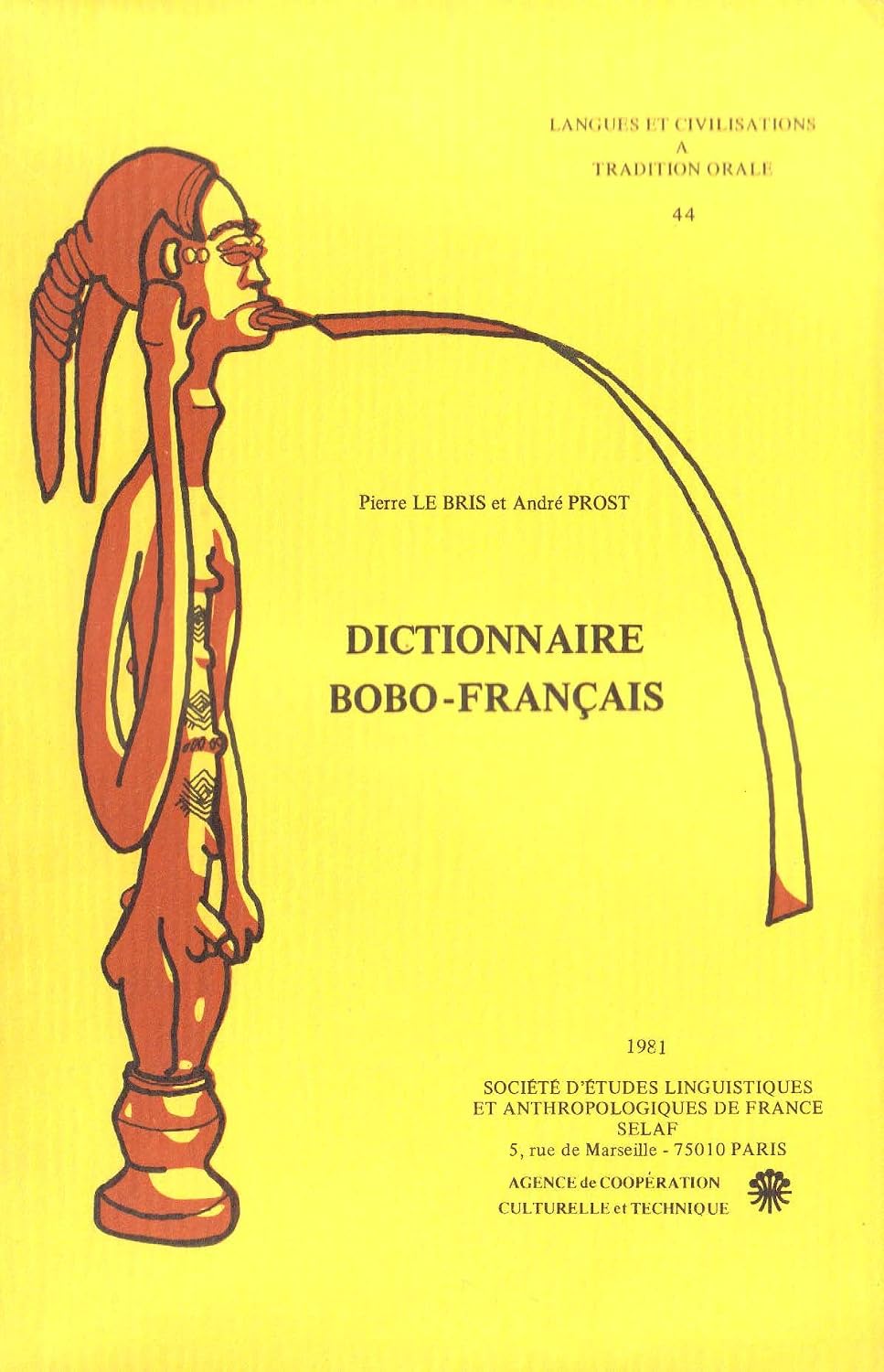Amazon.com: Dictionnaire Bobo-Francais. Introduction Grammaticale Et ...