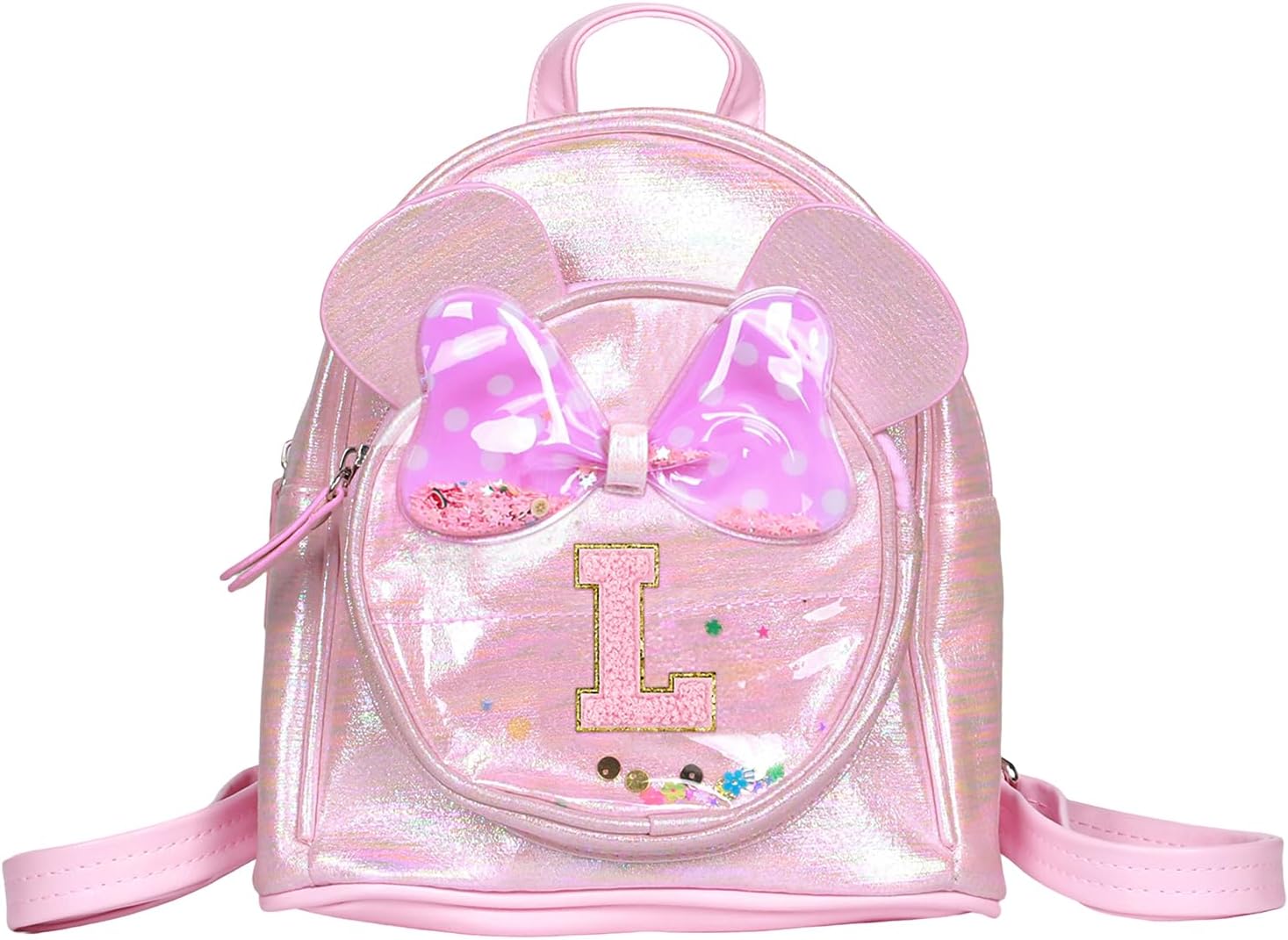 Amazon.com: Initial Bowknot Cute Mini Backpacks for Women Daypacks ...