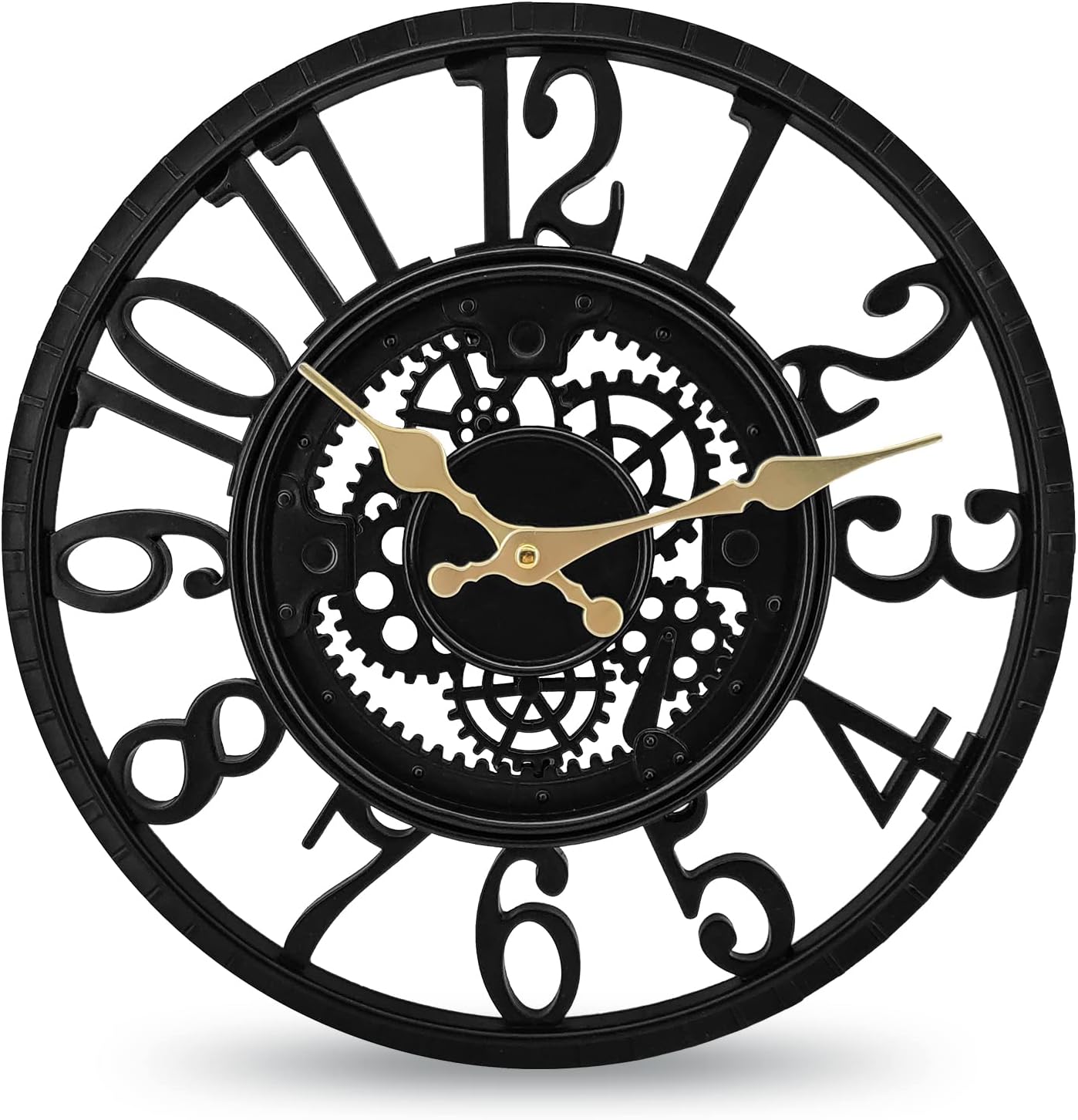 Amazon.com: WrtmyR Outdoor Wall Clock Waterproof, 12 Inch Silent Non ...