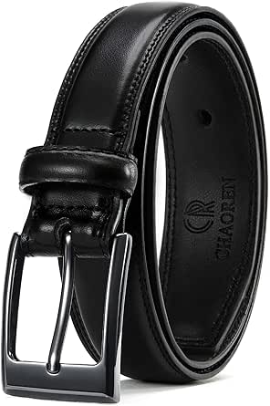 Amazon.com: CHAOREN Boys Belt - 1 1/8" Leather Kids Belt for Dress - Perfect Companion to Youth ...