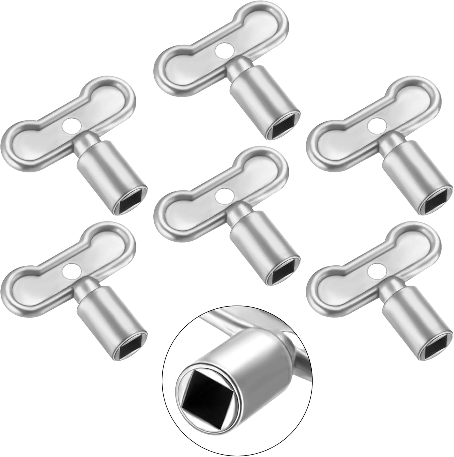 Enhon 6 Pack 5/16 in Sillcock Water Key Compatible with Danco 80132 ...