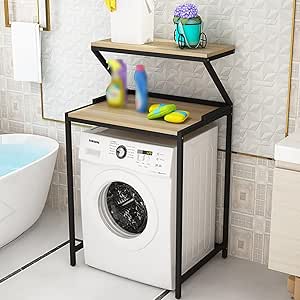 Amazon.com: Drum Washing Machine Cabinet Over Washer Machine Storage ...