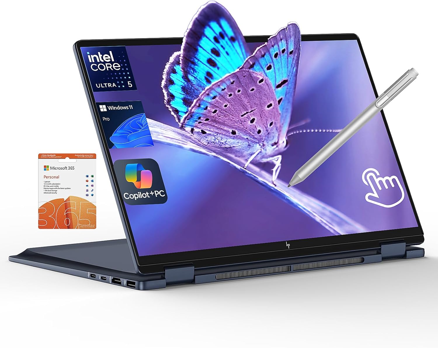 Amazon.com: HP Omnibook X Flip 2 in 1 14’’ 2K Touchscreen Laptop ...