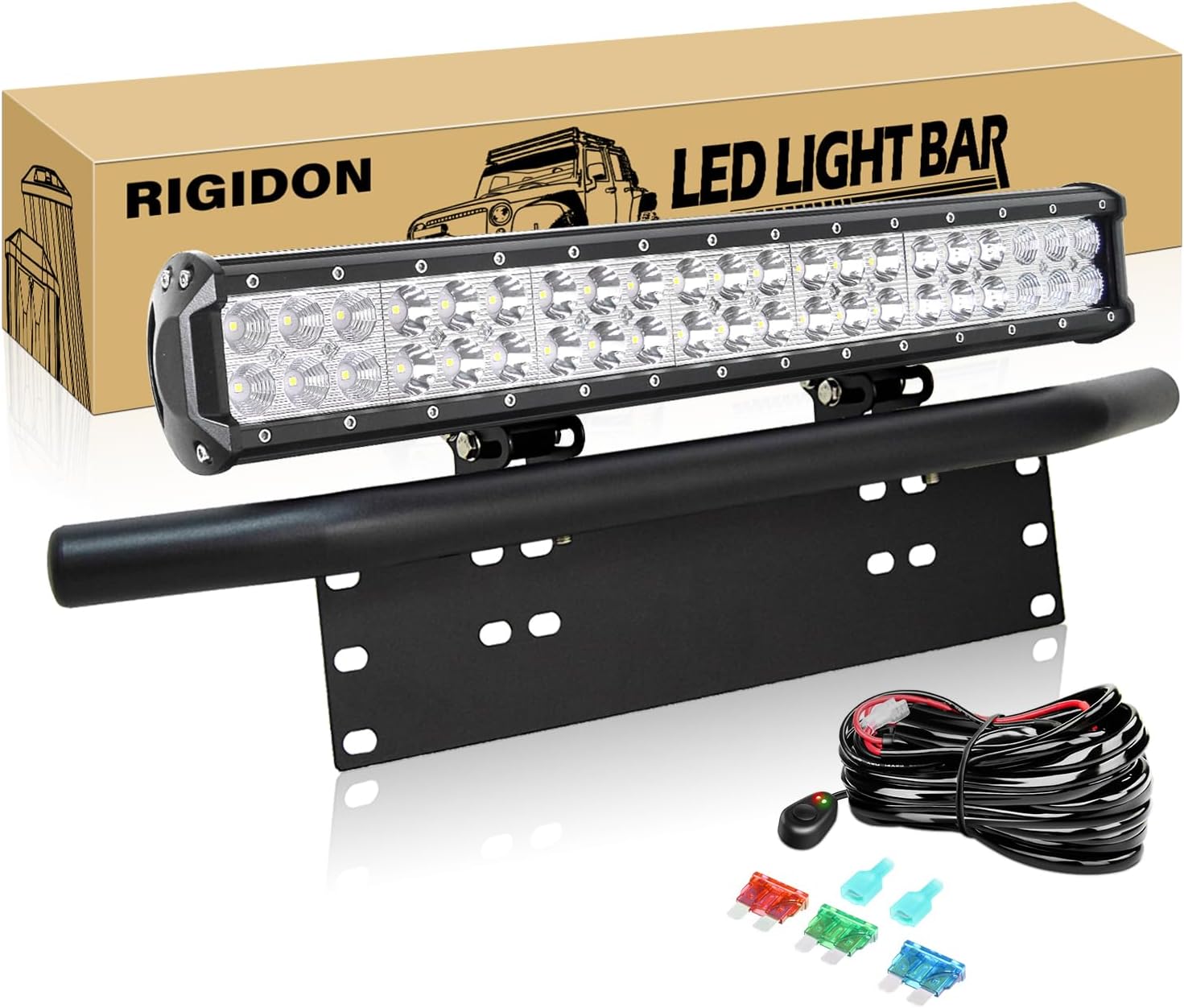 Led Wall Light 80LED 240W 24000lm LED Light Bar Spot Flood Beam Single ...