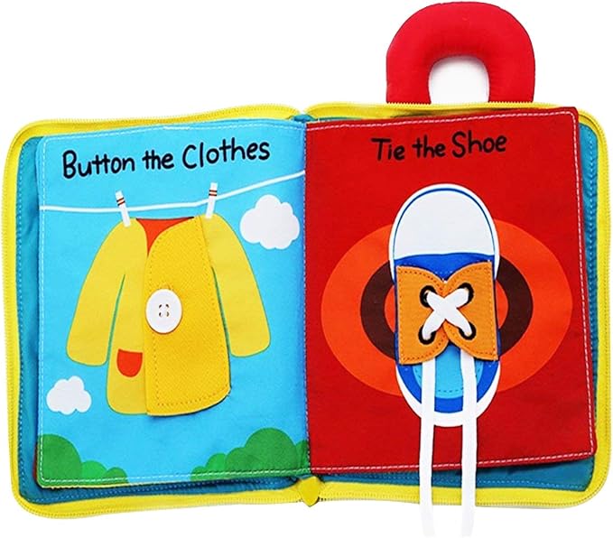 Amazon.com: beiens My Quiet Books - Soft Activity Books for Babies ...
