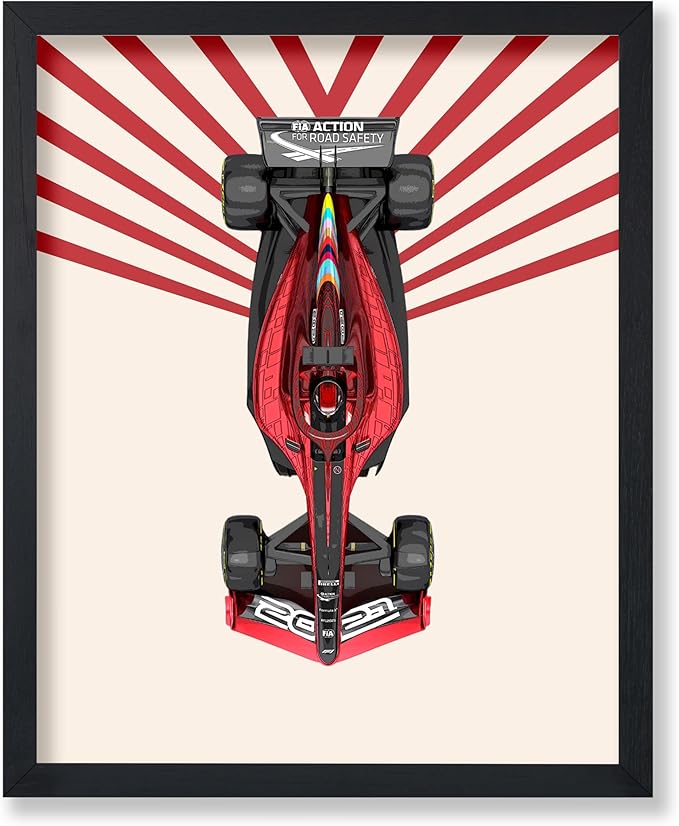 Amazon.com: Poster Master Race Car Print - Sports Art - Minimal Art ...