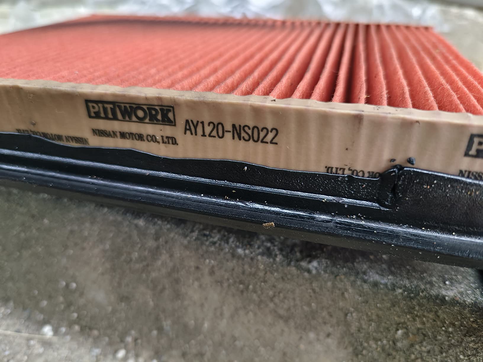 Amazon | PITWORK(ピットワーク) 日産純正部品 エアフィルター エクストレイル ジューク シルフィ ティーノ フェアレディZ AY120-NS022 | エアフィルター | 車＆バイク