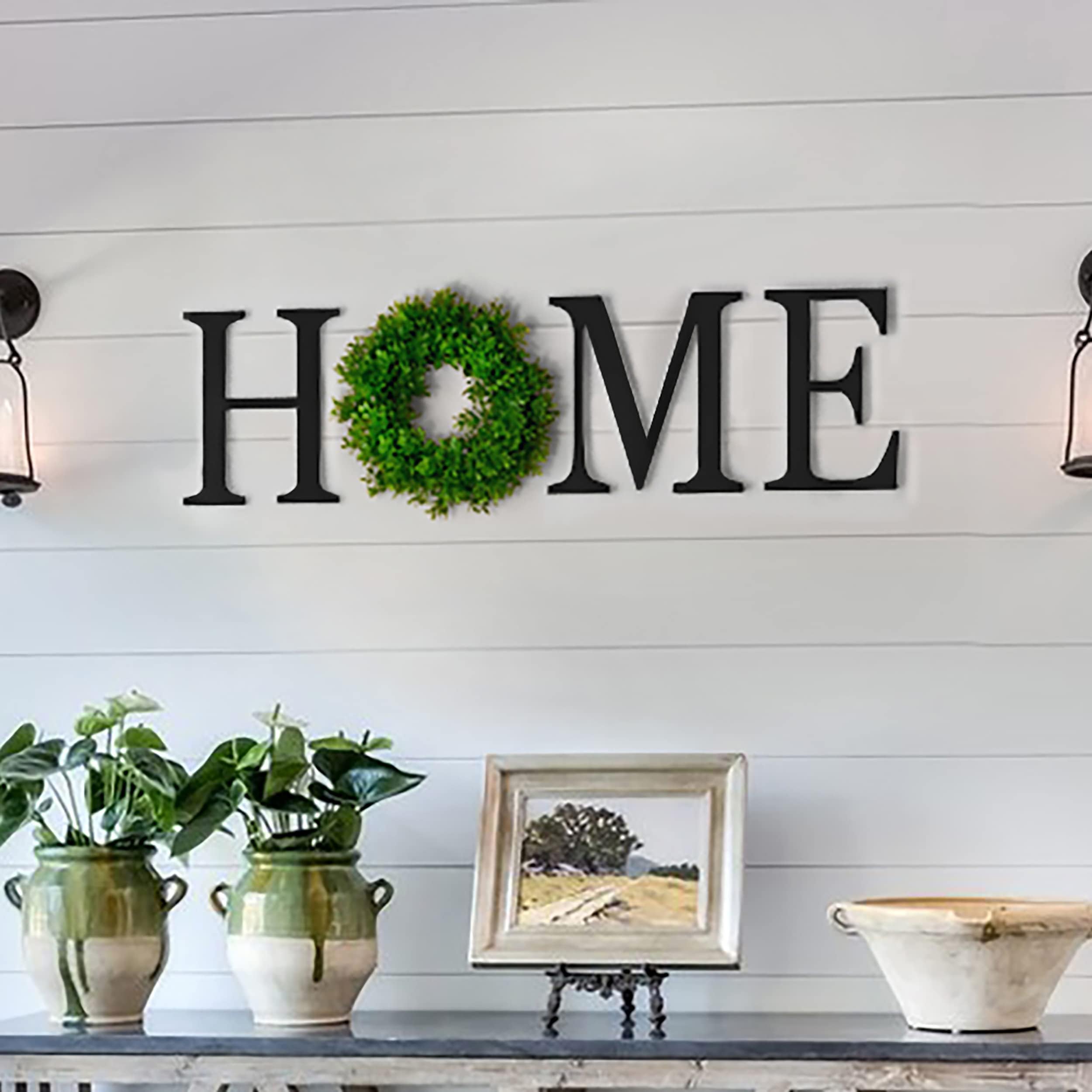Amazon.com: The Lakeside Collection Home Sign - Farmhouse Letter Wall ...
