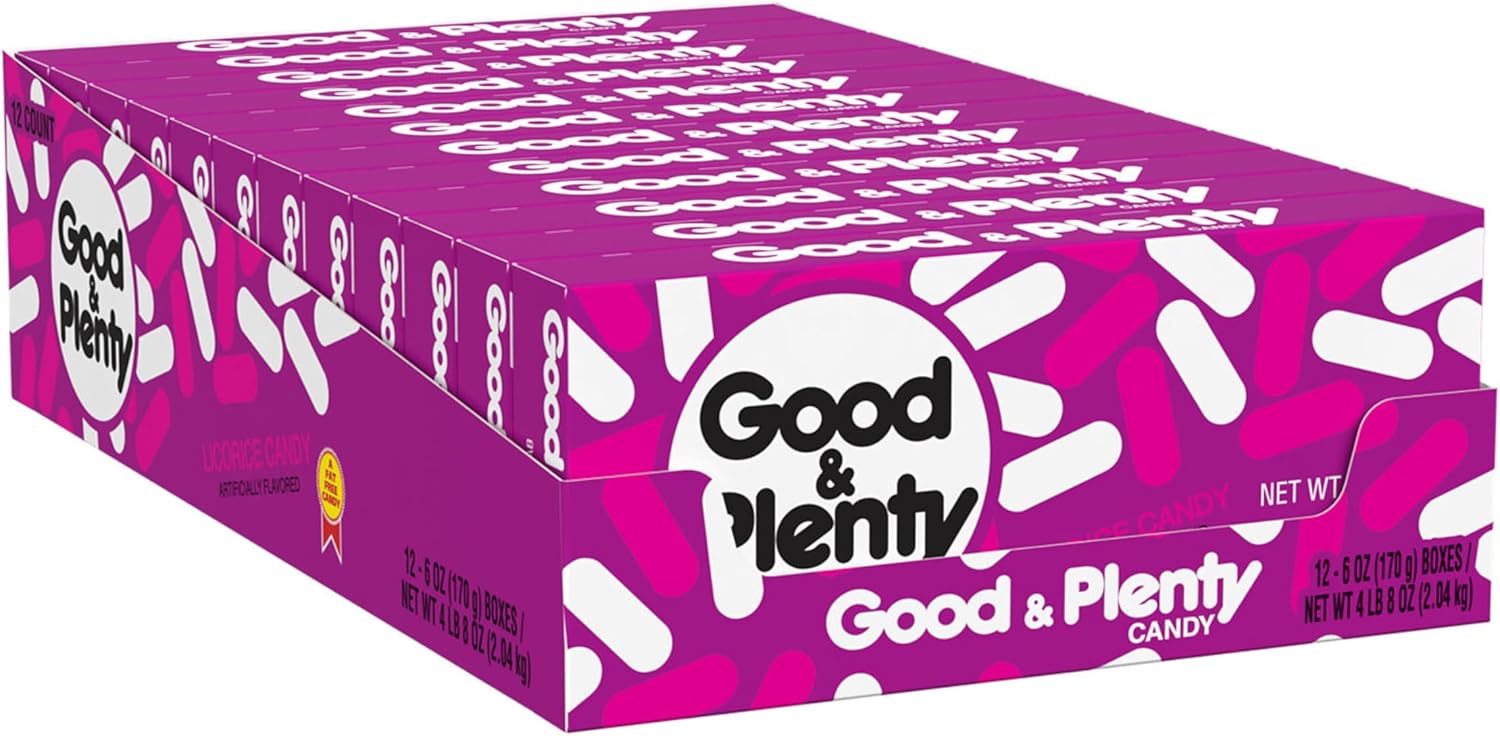 Hershey Good 'n Plenty, 6-Ounce Boxes (Pack of 12) : Amazon.ca