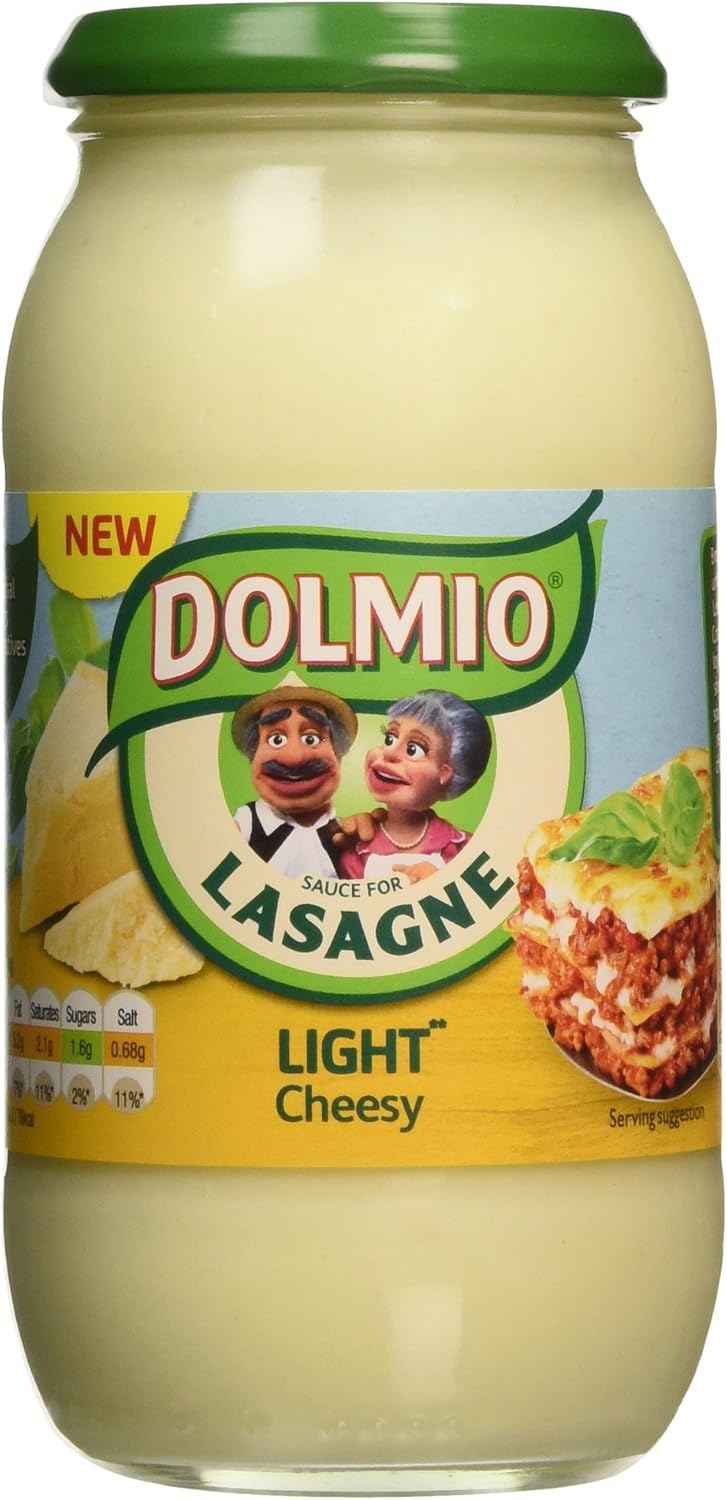 Dolmio Lasagne Light Cheesy Sauce, 470g : Amazon.co.uk: Grocery