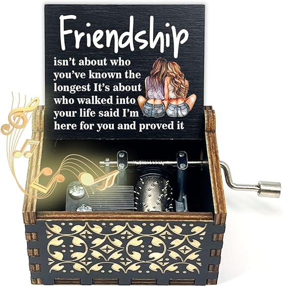 Amazon.com: ukebobo Friendship Music Box Gift, You are My Sunshine Hand ...