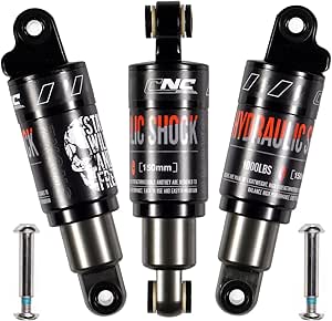 CNCLOL Mountain Bike Rear Shock 120mm/125mm/150mm/165mm/185mm/190mm ...