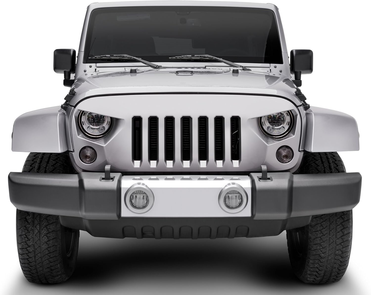 Amazon.com: Nighthawk Jeep Grille Jeep Wrangler JK 2DR/4DR Thrasher ...