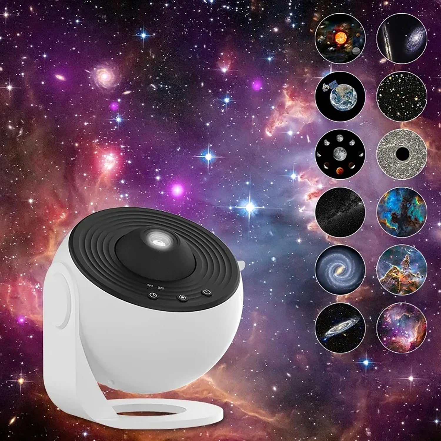 Star Projector, SOMKTN Planetarium Projector with Timer, 4K 13 HD Film ...