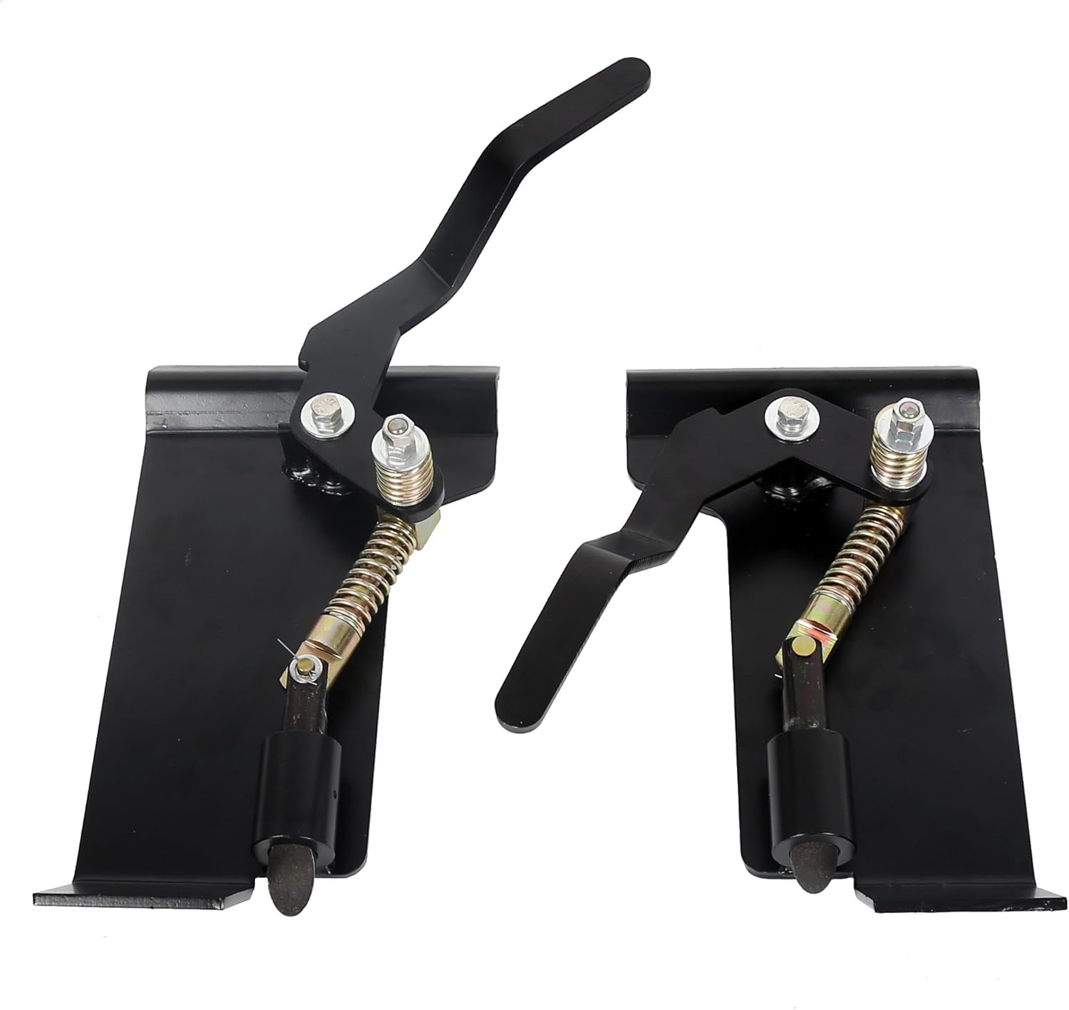 Amazon.com: Kojem Pair Skid Steer Conversion Adapter Quick Tach Mount ...