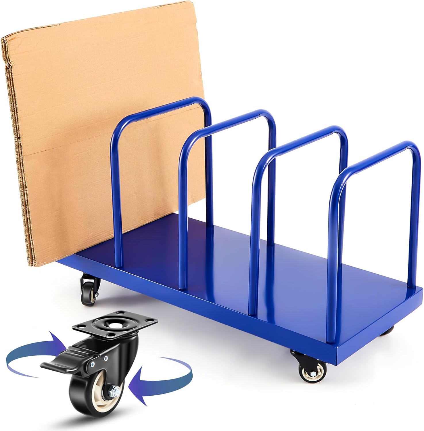 Amazon.com : Aurelema Metal Carton Cart Stand Carton Stand Rack ...