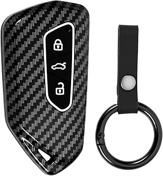 Car Key Case Car Key Compatible VW Golf 8 3-Button Car Key Case ...