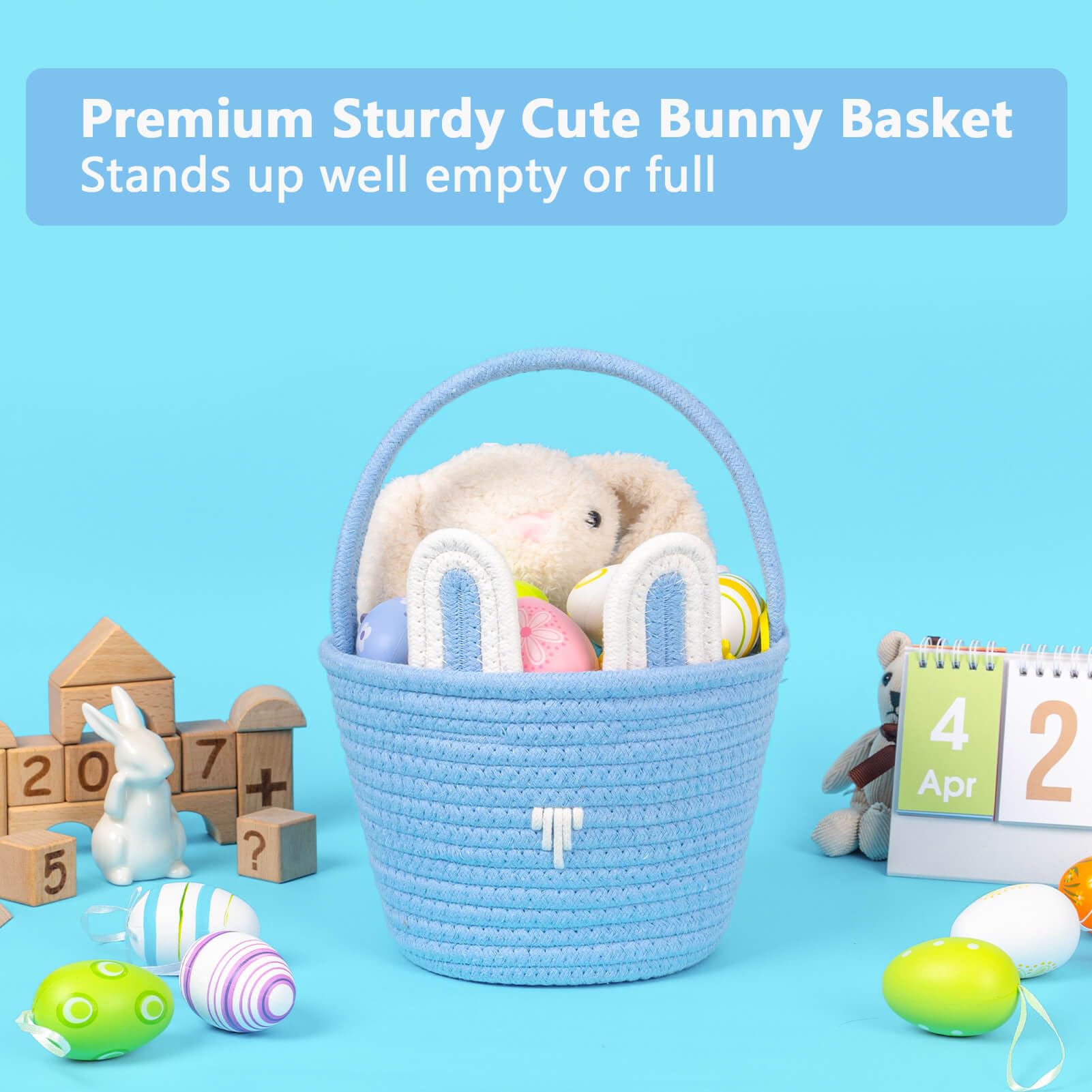 Snapklik.com : CubesLand Easter Basket For Kids & Babies - Soft & Safe ...