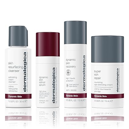 Amazon.com: Dermalogica Skin Aging Solutions Kit, Anti Aging Skincare ...