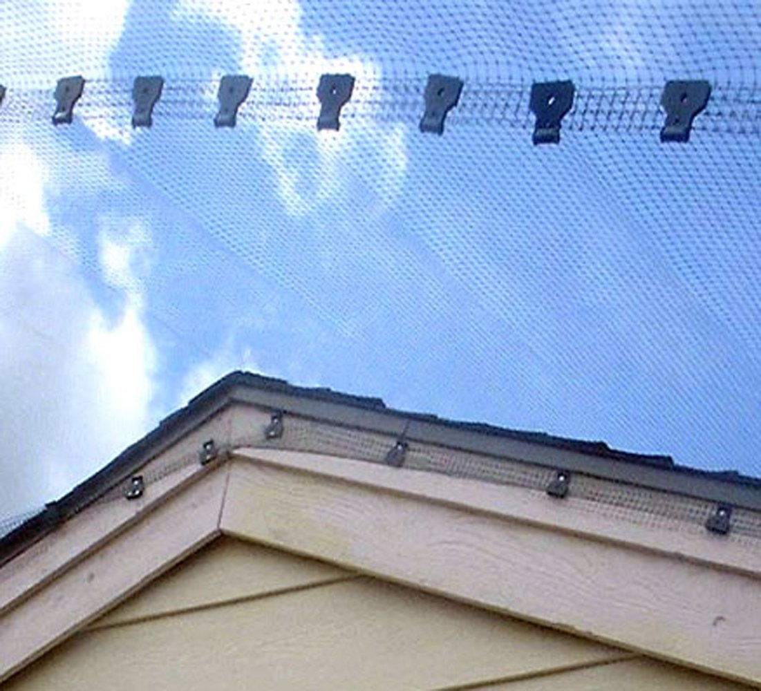 Bird-X Bird Netting Mounting Clips Makes Installing Bird Netting EASY ...