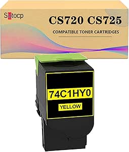 Amazon.com: SUTOCP Compatible Toner Cartridge Replacement for Lexmark ...
