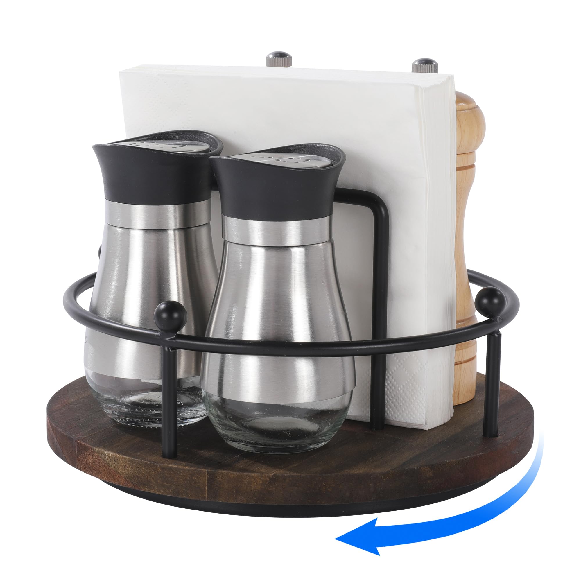Amazon.com: ROYALAY Rotatable Napkin Holder for Table, Dining Table ...