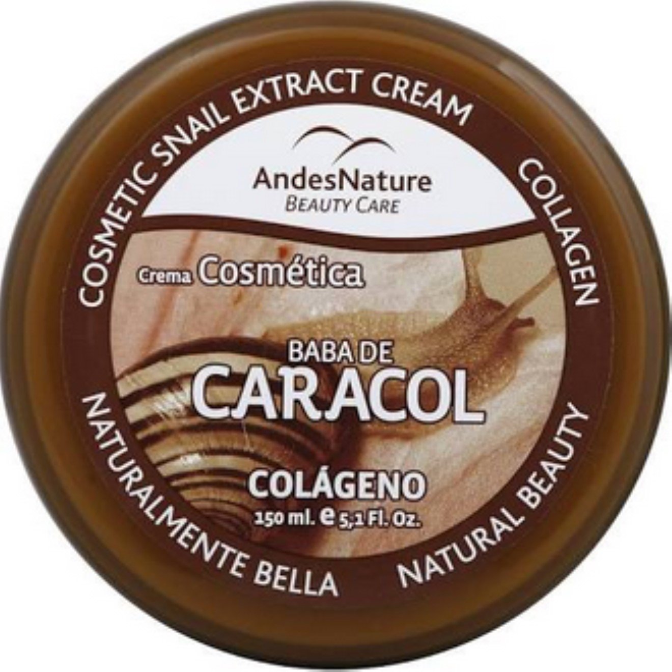 Amazon.com: Andes Nature Cosmetic Snail Extract Cream, 5.12 oz (Pack of ...