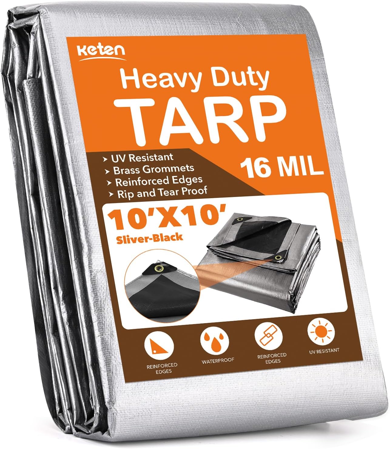 Amazon.com: Smart-Tarp Self-Adhering Tarp : Tools & Home Improvement