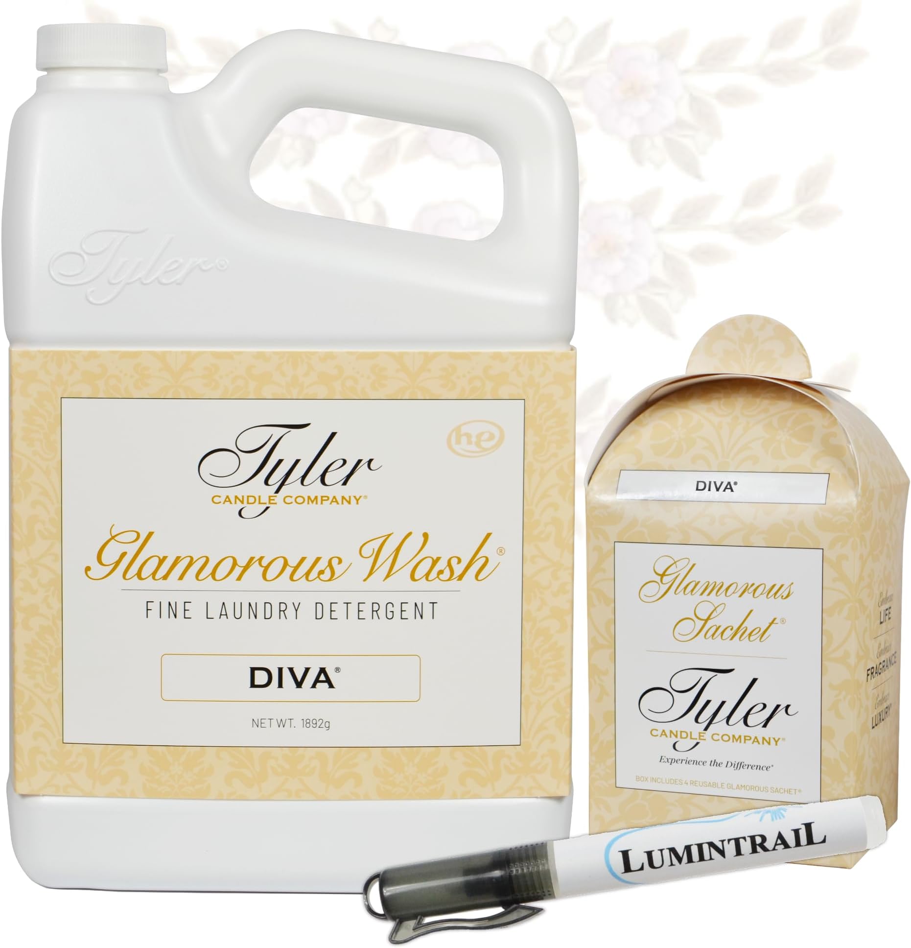 Amazon.com: Tyler Glamorous Wash Diva Fine Laundry Detergent, Bundle ...