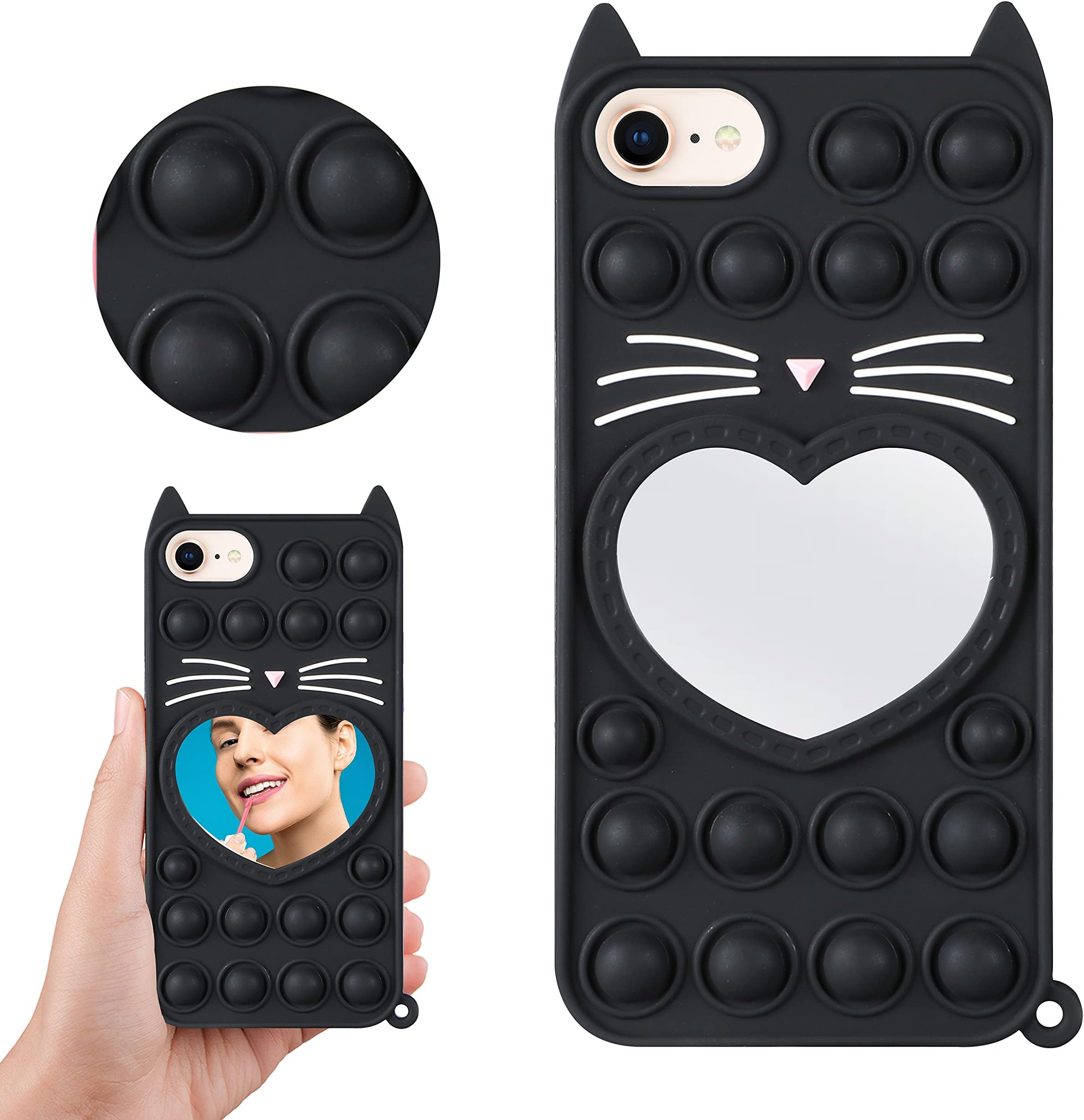 Amazon.com: GDDJONG Fidget Pop Phone Case for iPhone 12/ iPhone 12 Pro ...