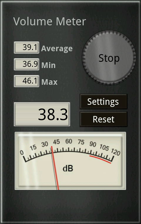 Professional dB (SPL) Meter - App on Amazon Appstore