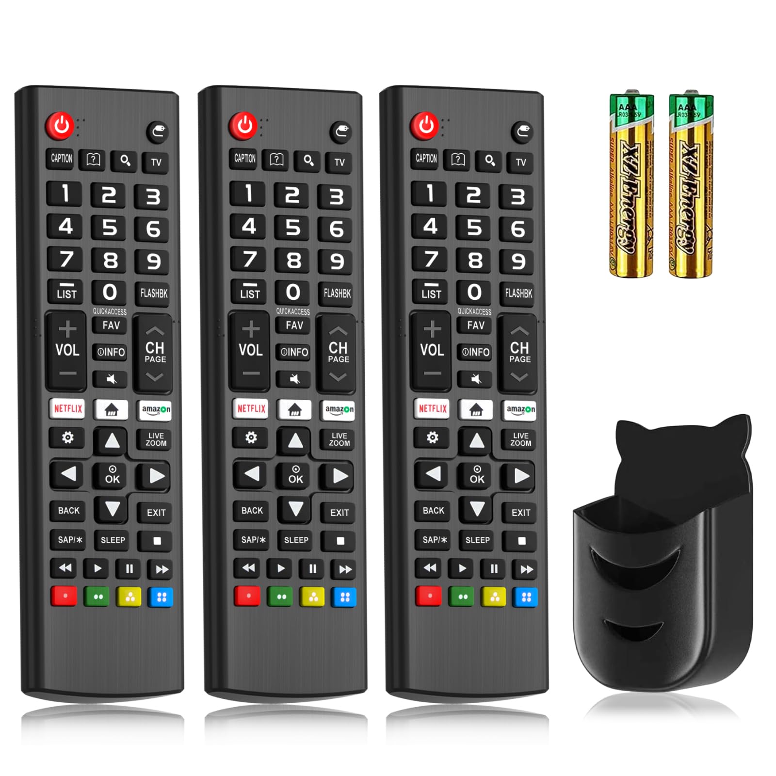 Amazon.com: 3 Pack Universal Remote Compatible with LG TV Remote ...