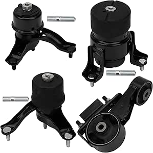 Amazon.com: BRTEC 4PCS Engine Motor Mount & Automatic Transmission Mount Set Compatible for ...